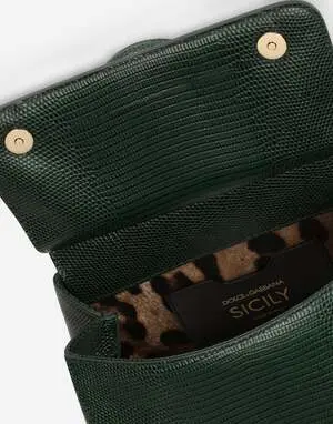 Dolce & Gabbana Medium Sicily Handbag - Green