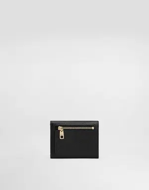 Dolce & Gabbana Dauphine Calfskin Wallet - Black