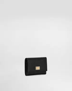 Dolce & Gabbana Dauphine Calfskin Wallet - Black
