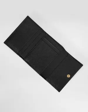 Dolce & Gabbana Dauphine Calfskin Wallet - Black