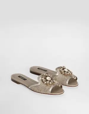 Dolce & Gabbana Ciabatta Flat - Sand