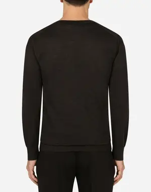 Dolce & Gabbana Cashmere V-neck Pullover