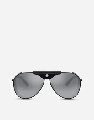 Dolce & Gabbana Panama Aviator Sunglasses - Black