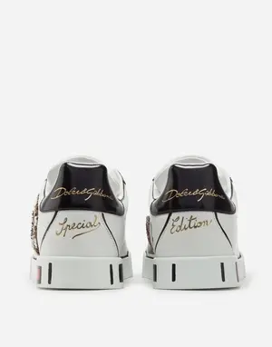 Dolce & Gabbana Limited Edition Portofino Sneakers - White