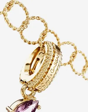 Dolce & Gabbana Alphabet M Charm - Gold