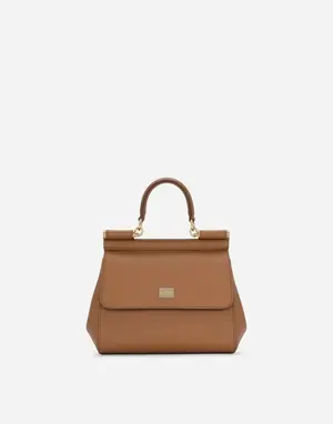Dolce & Gabbana Small Sicily Bag - Brown