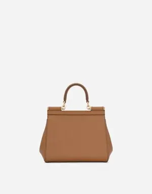 Dolce & Gabbana Small Sicily Bag - Brown