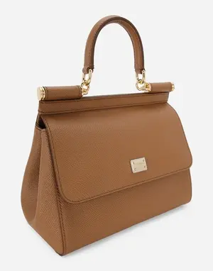 Dolce & Gabbana Small Sicily Bag - Brown