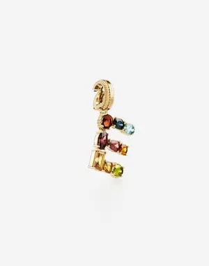 Dolce & Gabbana Alphabet E Charm - Gold