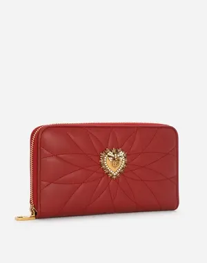 Dolce & Gabbana Zip-around Devotion Wallet