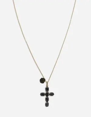 Dolce & Gabbana Family Pendant Necklace With Sapphires