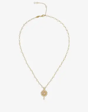 Dolce & Gabbana Pearl Necklace - Gold