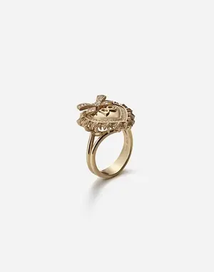 Dolce & Gabbana Devotion Diamond Ring - Yellow Gold