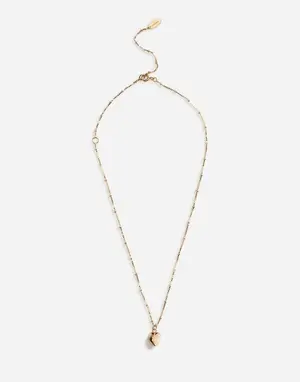 Dolce & Gabbana Heart Charm Necklace - Gold