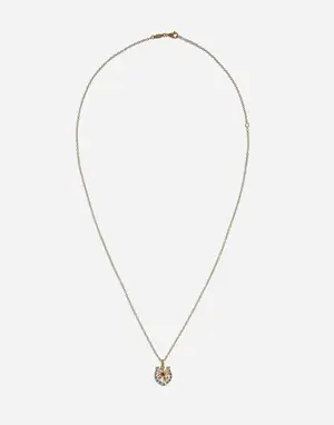 Dolce & Gabbana Good Luck Necklace With Rubies