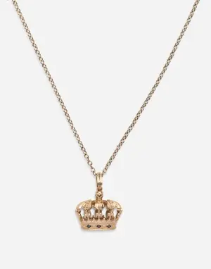 Dolce & Gabbana Royal Pendant Necklace - White