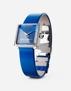 Dolce & Gabbana Sofia Steel Watch With Diamonds - Blue