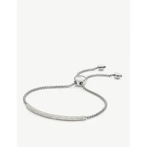 Monica Vinader Fiji Mini Bar Diamond Bracelet - One-color