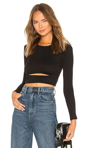 Black Crop Tops
