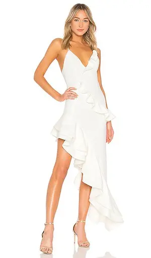 LOVERS AND FRIENDS Riya Gown - White