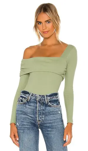 LOVERS AND FRIENDS Florence Bodysuit - Dark Green