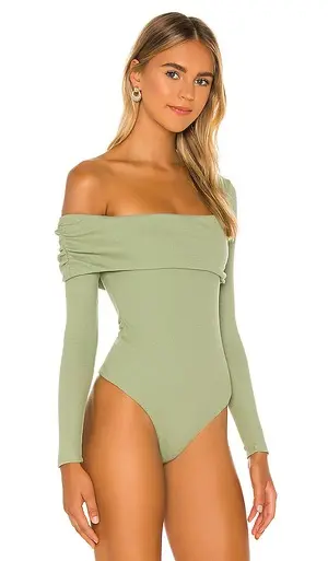 LOVERS AND FRIENDS Florence Bodysuit - Dark Green