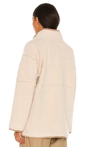 Velvet By Graham & Spencer Reversible Albany Lux Sherpa Jacket