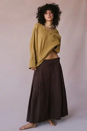Free People Free People BRB Solid Pullover Antelope