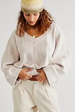 Free People Free People BRB Solid Pullover Harvest Moon
