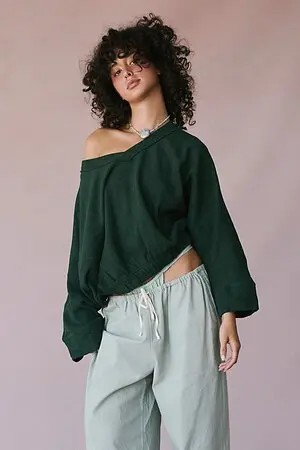 Free People Free People BRB Solid Pullover Sycamore
