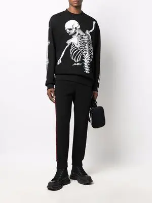 Philipp Plein Skeleton Print Sweatshirt