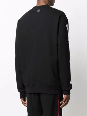 Philipp Plein Skeleton Print Sweatshirt