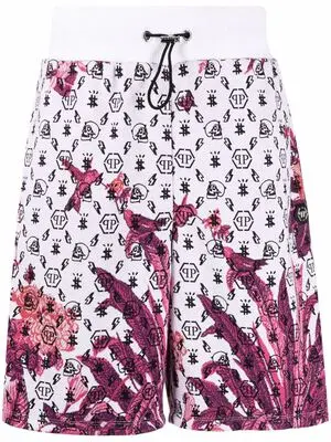 Philipp Plein Printed Shorts For Men