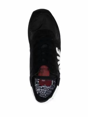 Moschino Embroidered Logo Low-top Sneakers