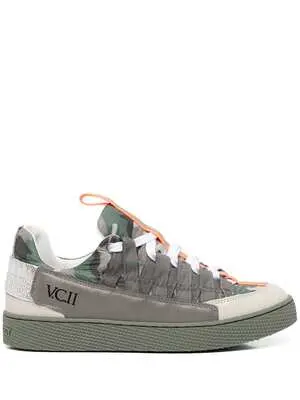 Pierre Hardy Lace-up Leather Sneakers
