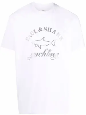 Men's Paul & Shark White T-shirts