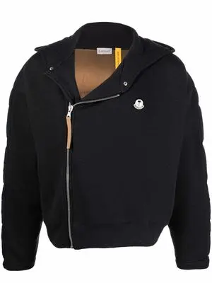 Palm Angels X Moncler Side Zip Fastening Padded Jacket