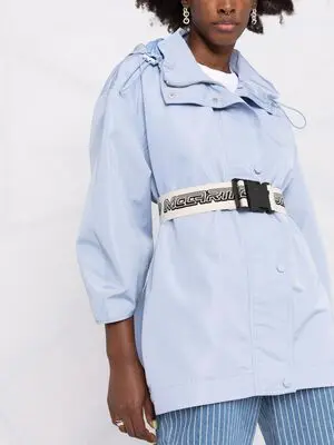 Stella McCartney Belted Hooded Jacket