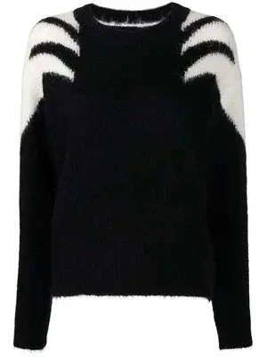 RtA Oversized Two-tone Sweater