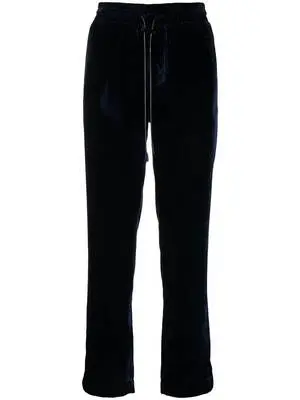 RtA Velvet-effect Pyjama Pants - Blue