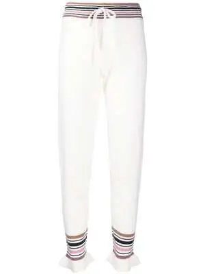 MADELEINE THOMPSON Aquarius Track Pants - White
