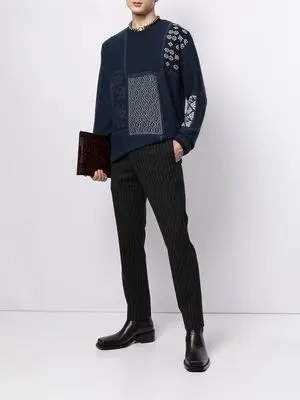 Roberto Cavalli Patchwork-effect Sweatshirt