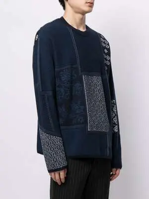 Roberto Cavalli Patchwork-effect Sweatshirt