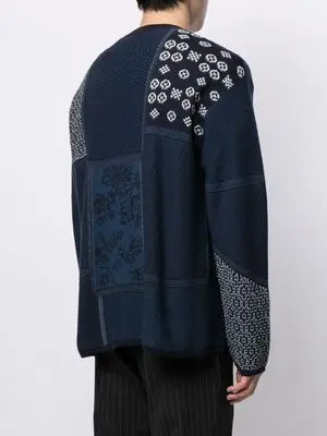 Roberto Cavalli Patchwork-effect Sweatshirt