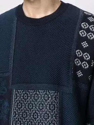 Roberto Cavalli Patchwork-effect Sweatshirt