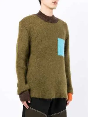 Jacquemus Color-block Crewneck Sweater