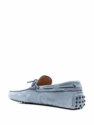 TOD'S Gommino Suede Loafers - Blue