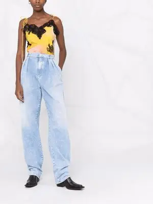 Dsquared2 High-waisted Straight Leg Jeans