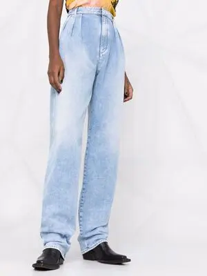 Dsquared2 High-waisted Straight Leg Jeans