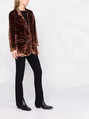 Remain Birger Christensen Tiger Striped Blazer Jacket